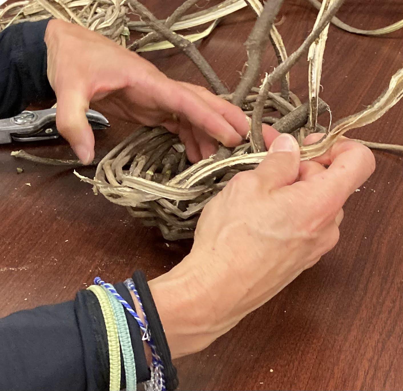 Kudzu Weaving Classes and Twisted Kudzu Creations - Oxford Art 4 All